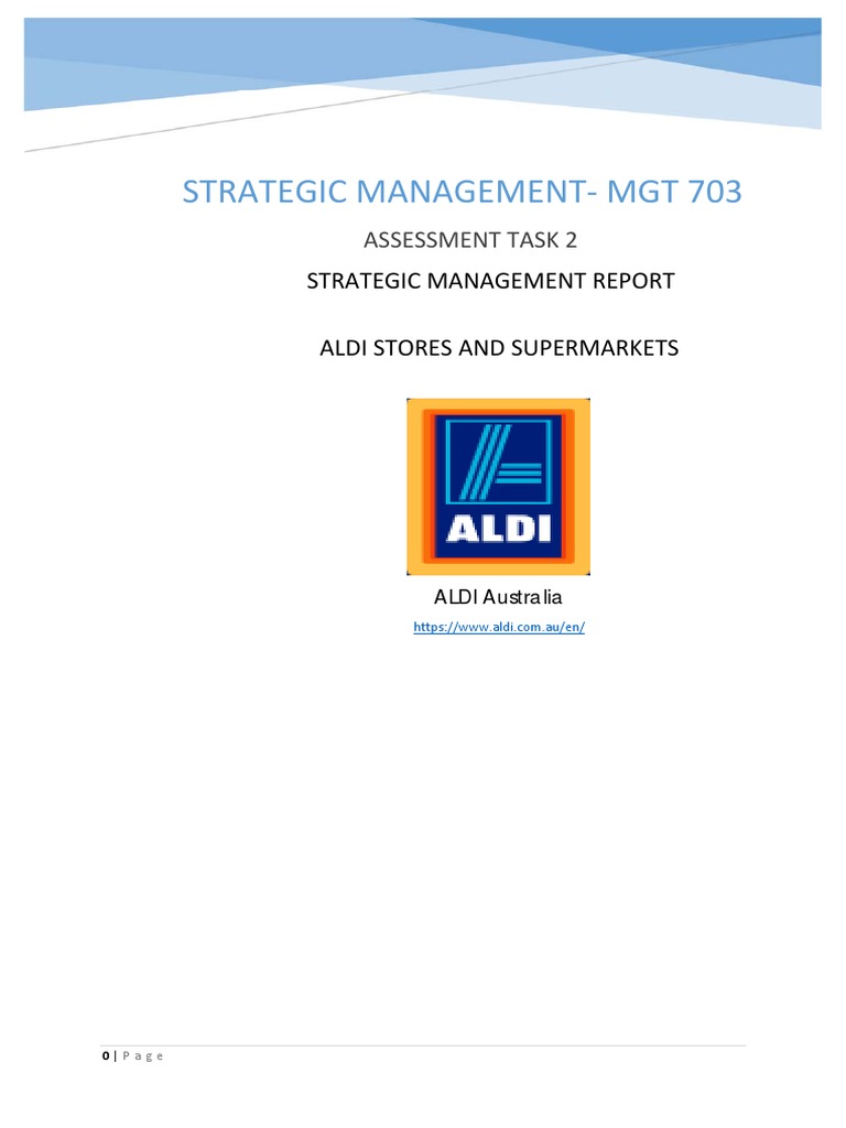 Aldi Growth Strategy | PDF | Strategic Management | Value Chain