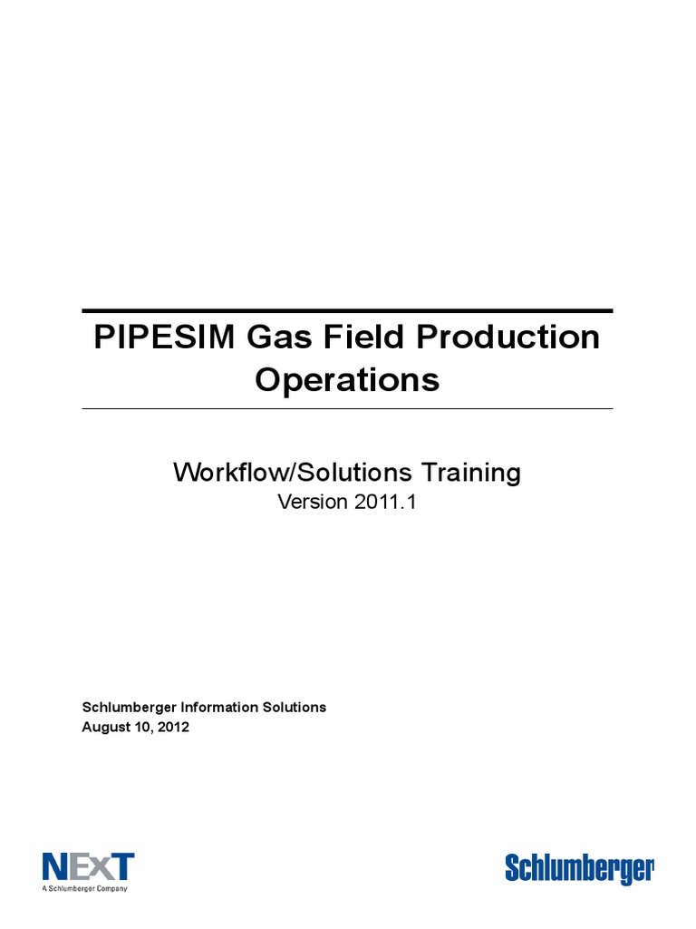 PIPESIM | PDF | Icon (Computing) | Computer File