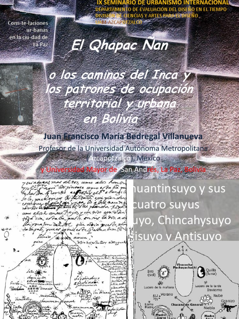 Qhapac Ñan: Caminos del Inca en Bolivia | PDF | Imperio Inca | Cultura ...