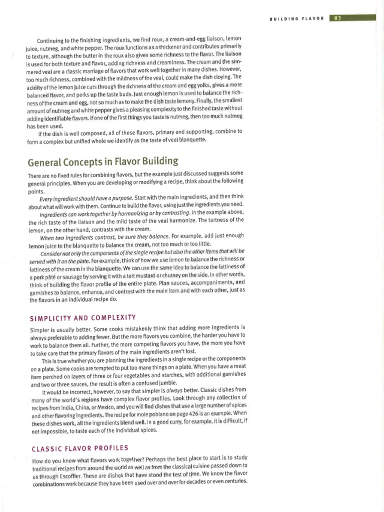 Basic Principles of Cooking Part 2 | PDF | Spice | Parsley