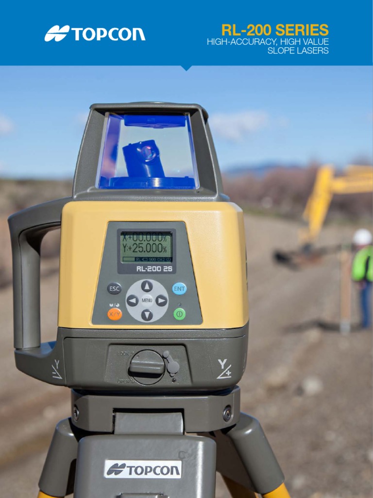Topcon RL-200 1S, RL-200 2S Laser Brochure | PDF | Equipment | Science