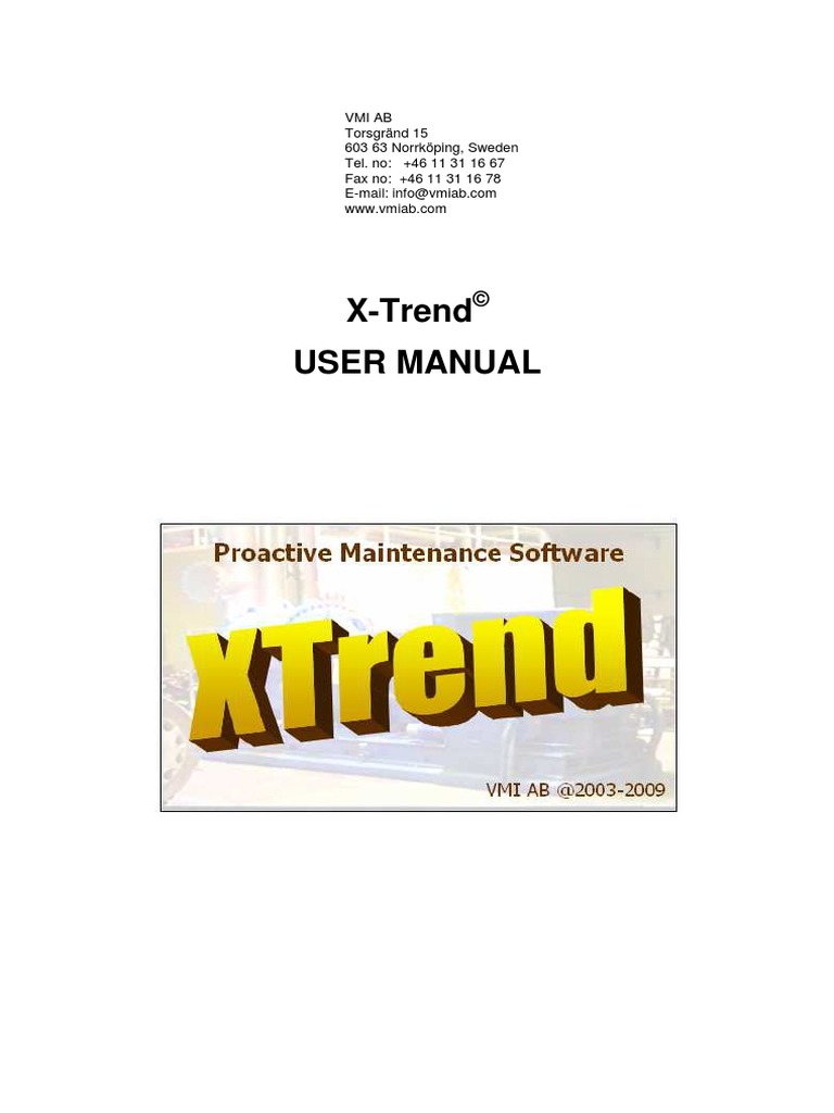XTrend Manual ENG-ian.2010 PDF | PDF | Server (Computing) | Microsoft Access