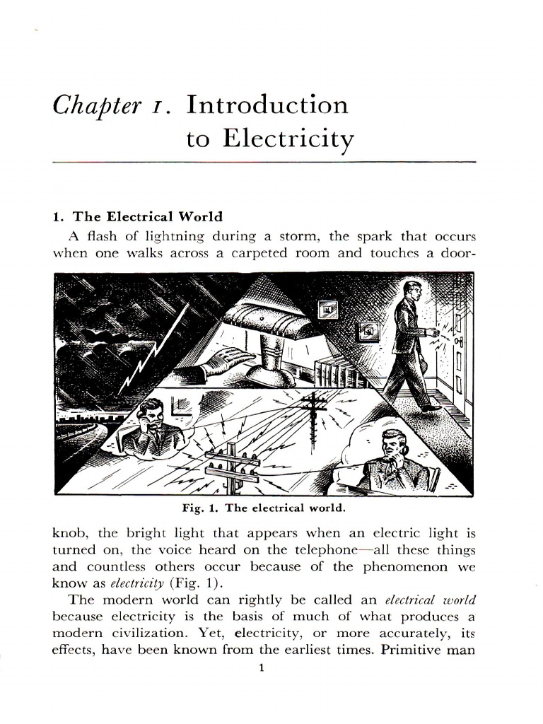 Introduction To Electricity | PDF