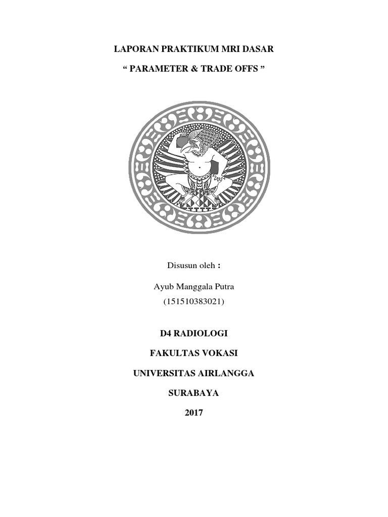 Praktikum MRI: Parameter dan Trade-Offs | PDF