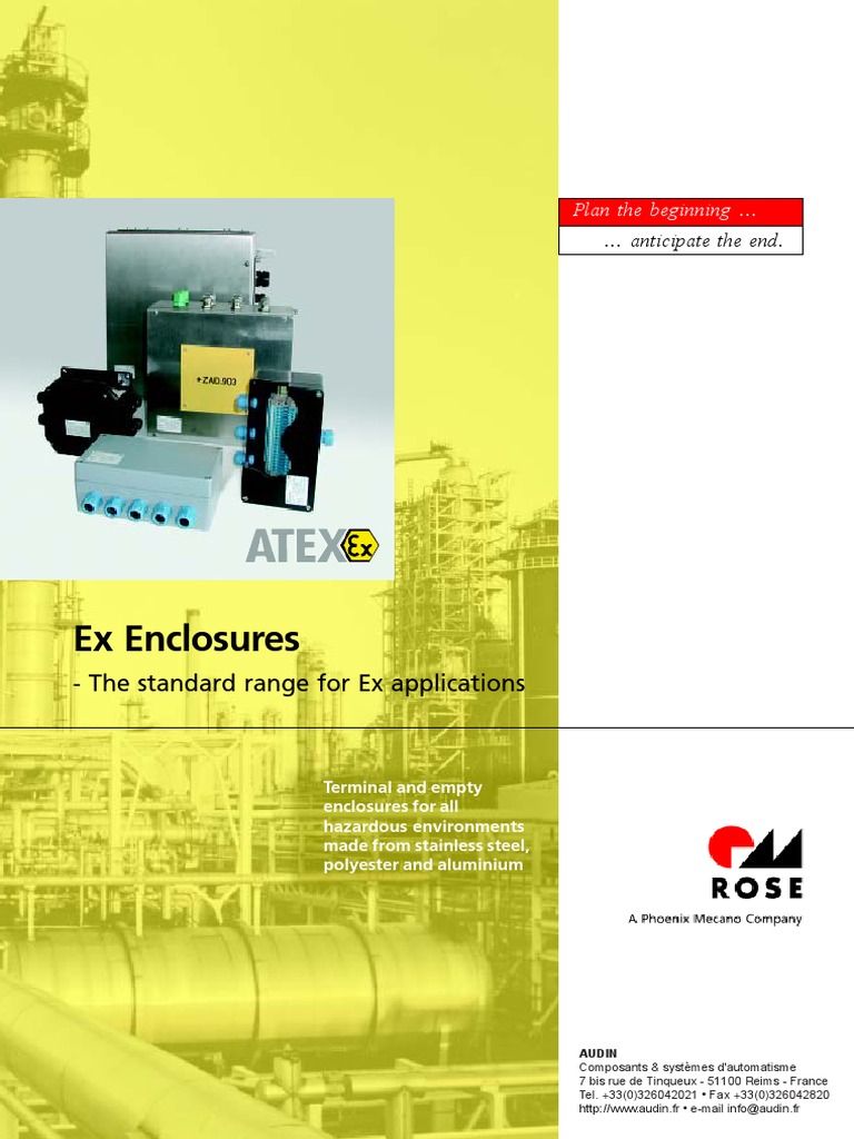 Ex Enclosures | PDF | Science | Technology (General)