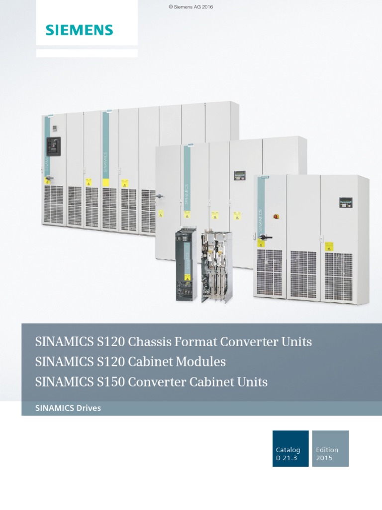 sinamics-s120-s150-catalog-d21-3-en-2015 | Automation | Engines
