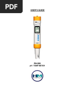 Calibration of PH Meter | PDF | Ph | Buffer Solution