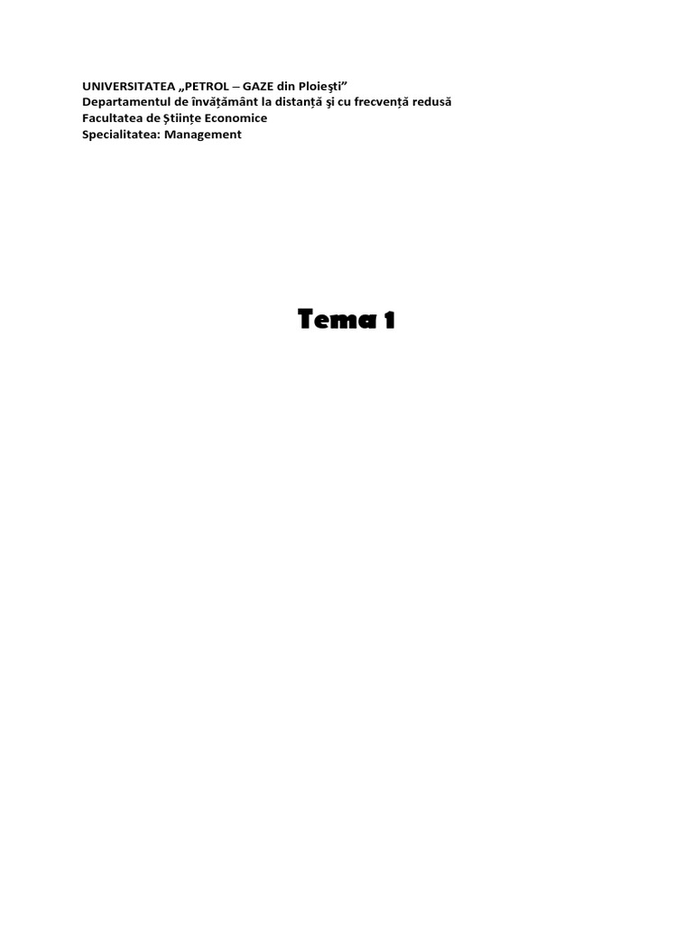 Tema 1-2 Statistica Economica | PDF