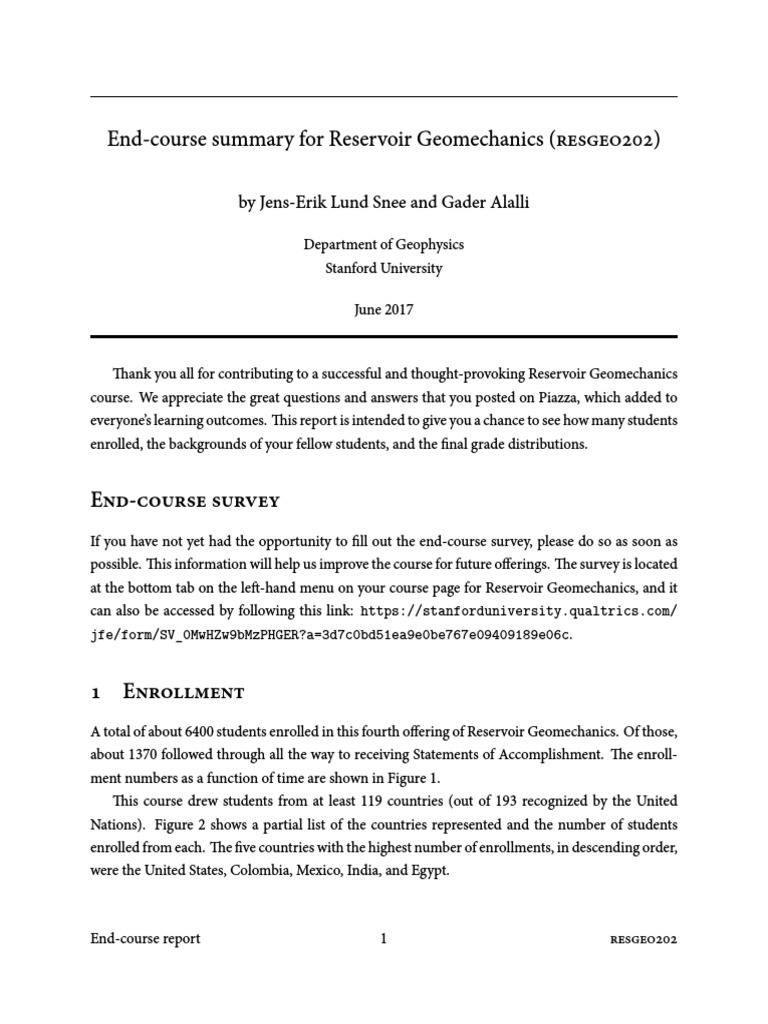 ResGeo202 End Course Summary 2017 Homework Further Education