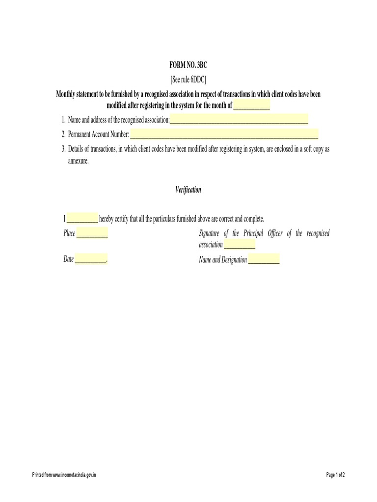 Place - Signature of The Principal Officer of The Recognised ...