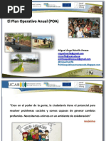 Estructura Del Plan Operativo Anual | PDF