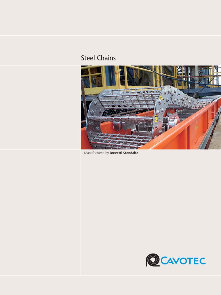 Steel Cable Chains Catalogue | PDF | Industries
