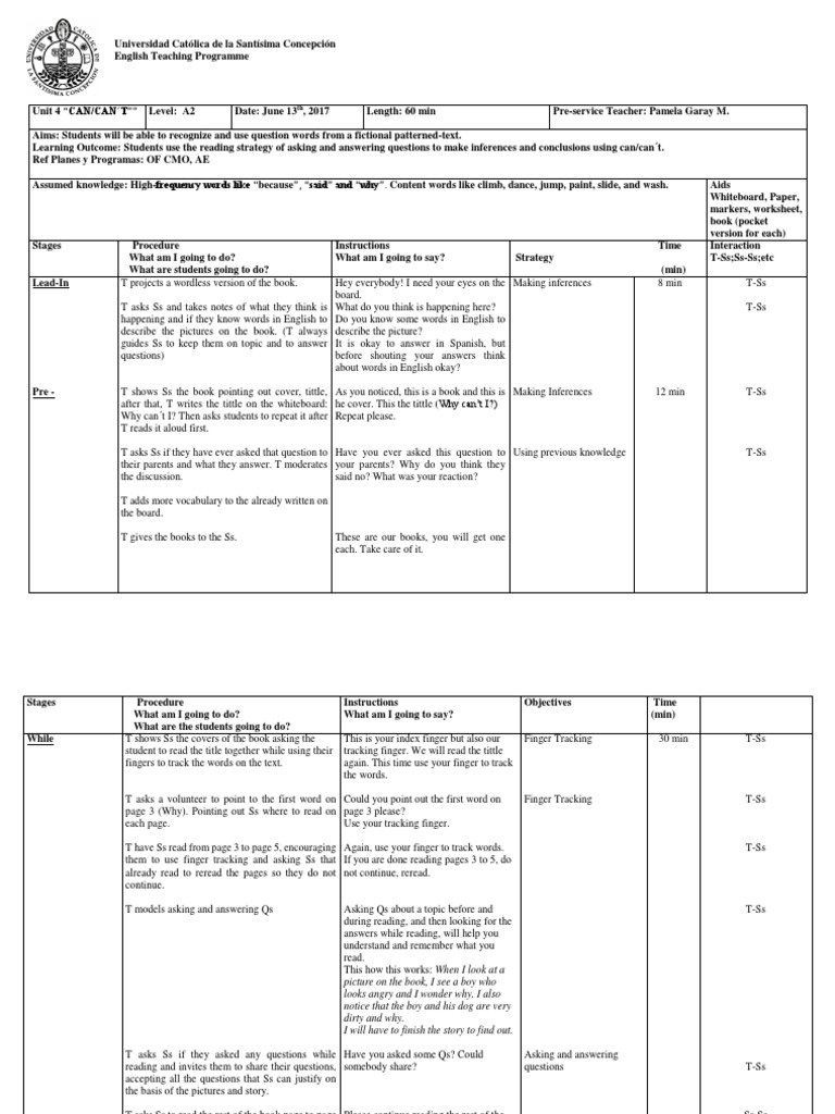 SDL Lesson Plan (Guided Reading) | Download Free PDF | Question | Learning