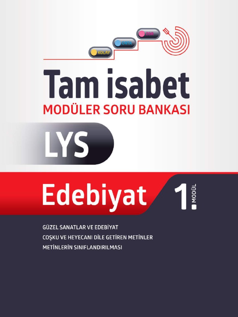 LYS Edebiyat Tam İsabet Soru Bankası PDF | PDF