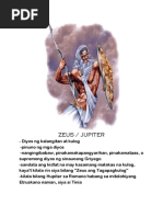Greek Gods (Tagalog) | PDF