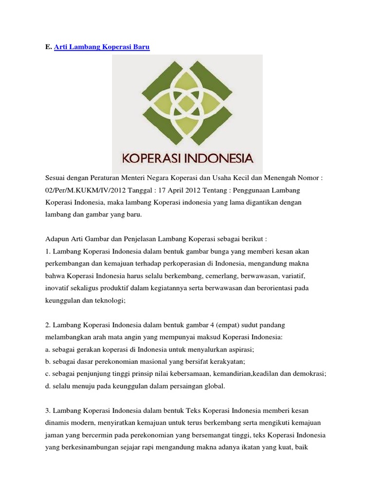 Lambang Kopsis Baru | PDF