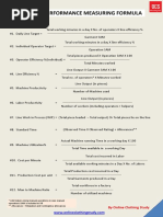 General Sewing Data: Category Element Code TMU | PDF | Scissors | Tools
