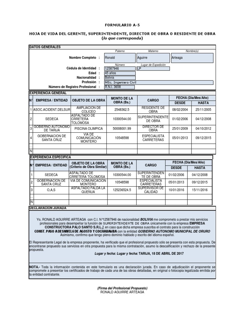 Formularios A5 A7 Del DBC | PDF | Business | Science