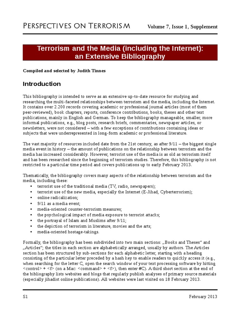 Terrorism Pdf Digital Object Identifier Open Access