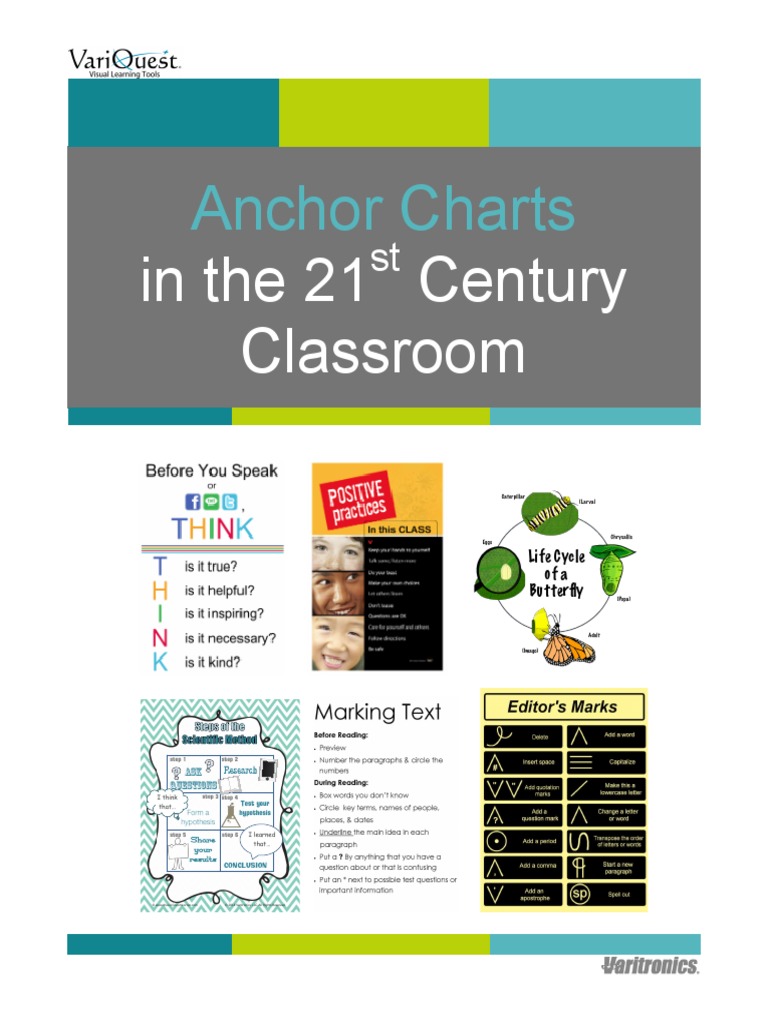 Anchor Charts in 21st Century Classroom | PDF | Pupa | Classroom