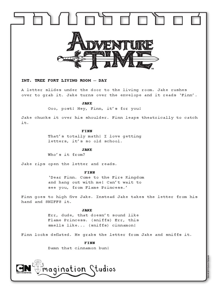 Adventure Time Small Script | PDF