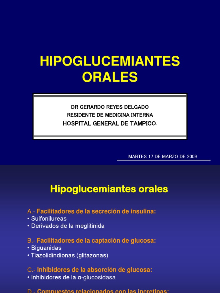 Endocrino - Hipoglucemiantes | PDF | Diabetes mellitus tipo 2 ...
