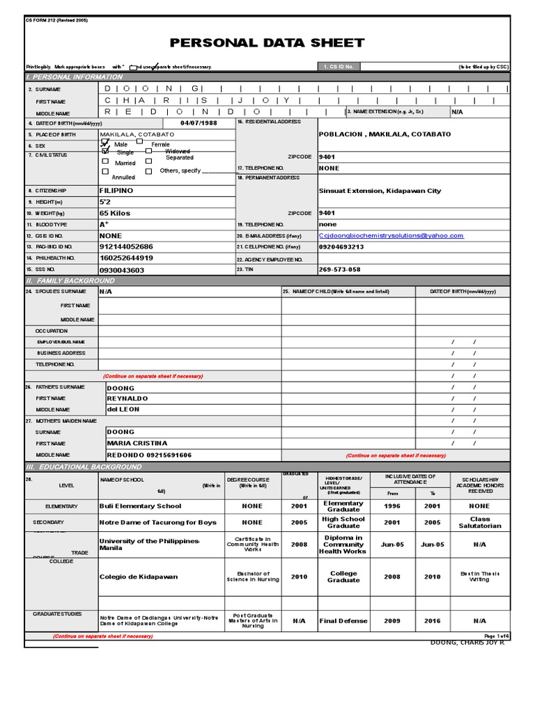 Pds | Download Free PDF | Graduate School | Nursing