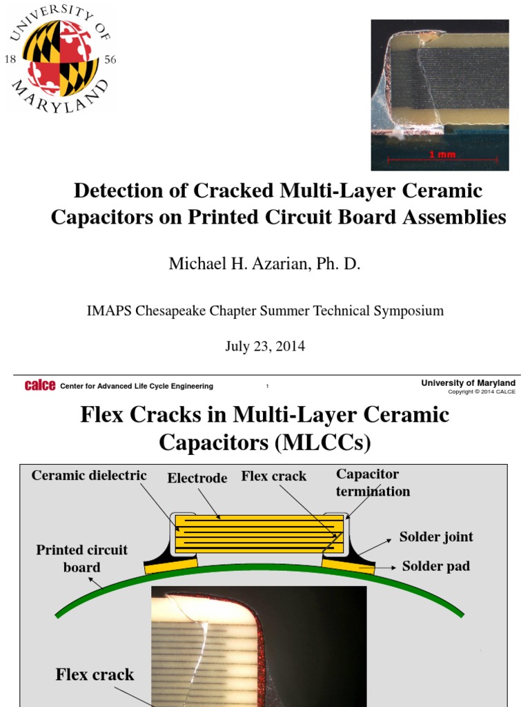 Detection of Cracked Multi-Layer Ceramic Capacitors On Printed Circuit ...