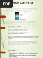 Manual Practico de Aspen Plus - Español | PDF | Química | Química Física