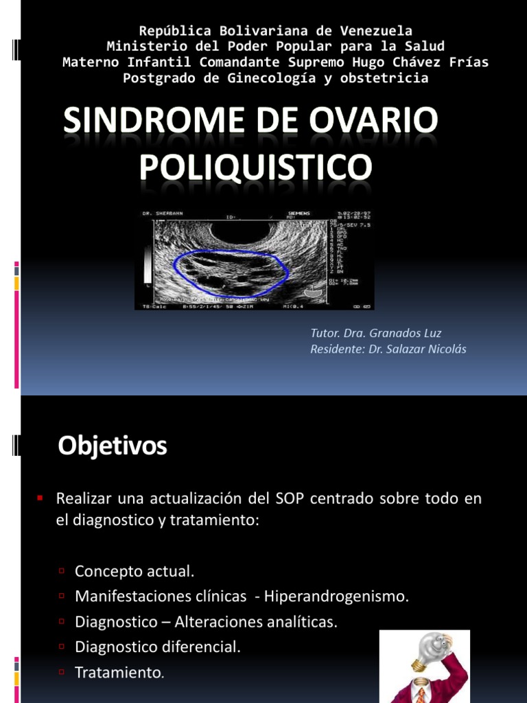 SINDROME DE OVARIO POLIQUISTICO.ppt | Sindrome de Ovario poliquistico ...