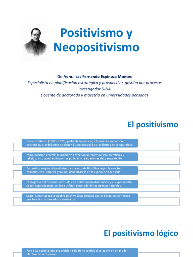 2 Positivismo y Neopositivismo | PDF | Positivismo | Science