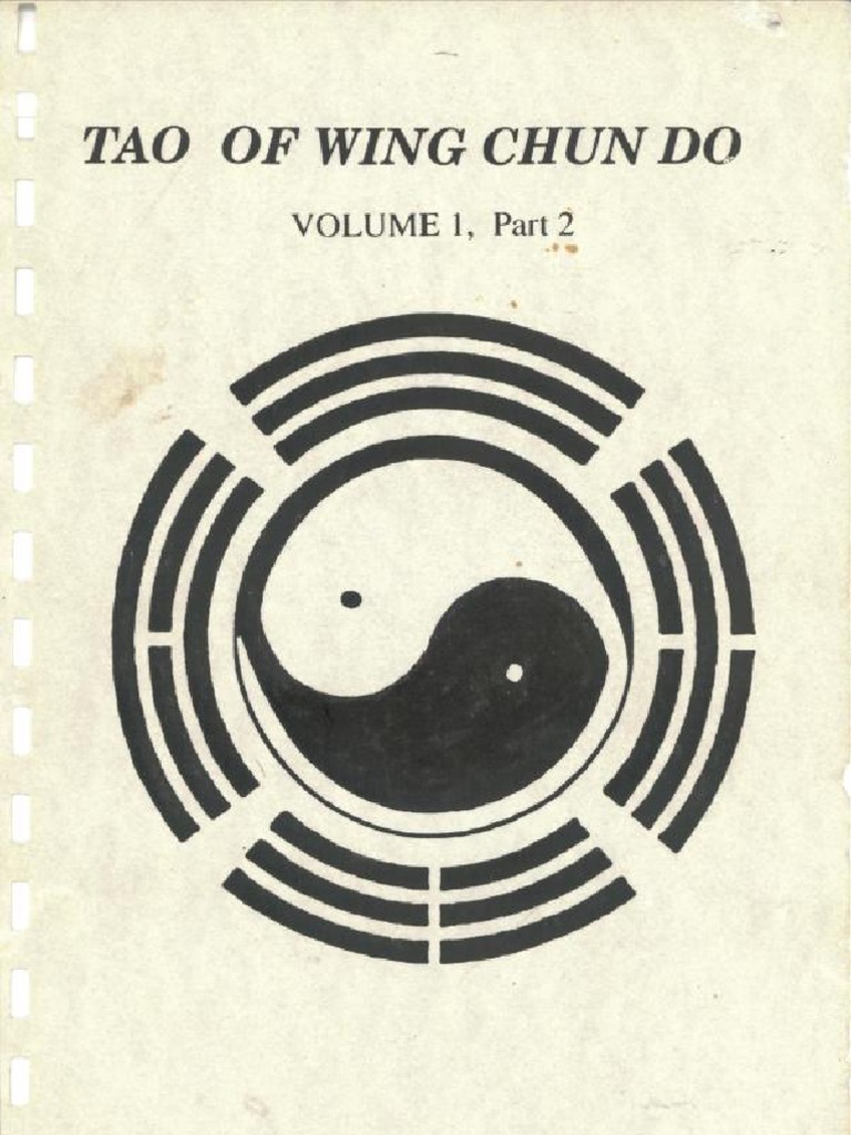Tao of Wing Chun Do - (Volume 1 Part 2) | PDF