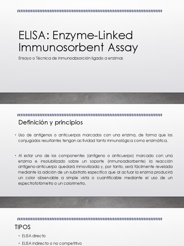 Elisa | PDF | Elisa | Anticuerpo