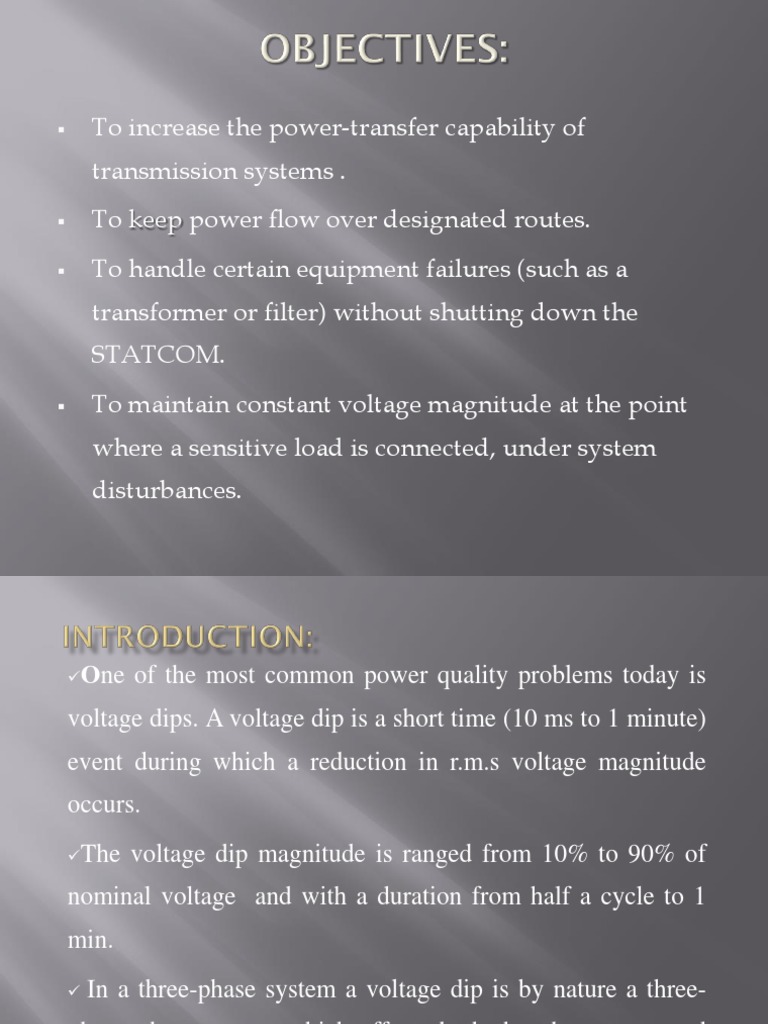 Voltage Flicker | PDF | Power Electronics | Engineering