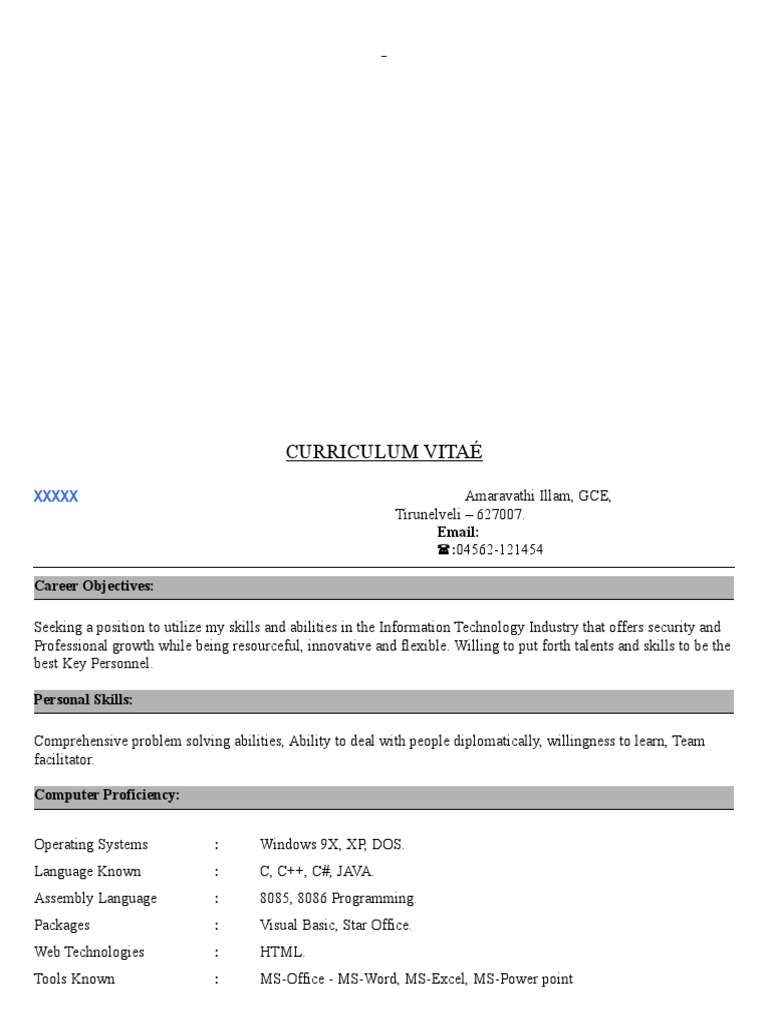 RESUME12 | PDF | Operating System | C (Programming Language)