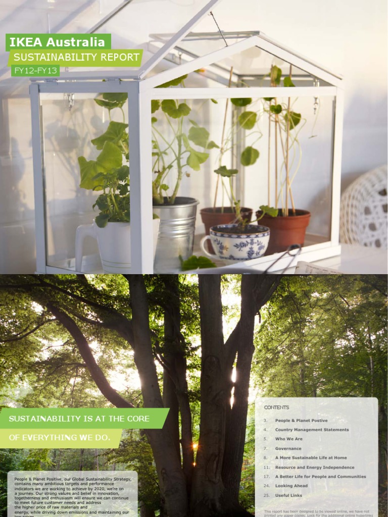 2014 IKEA AU Sustainability Report | PDF | Sustainability | Recycling