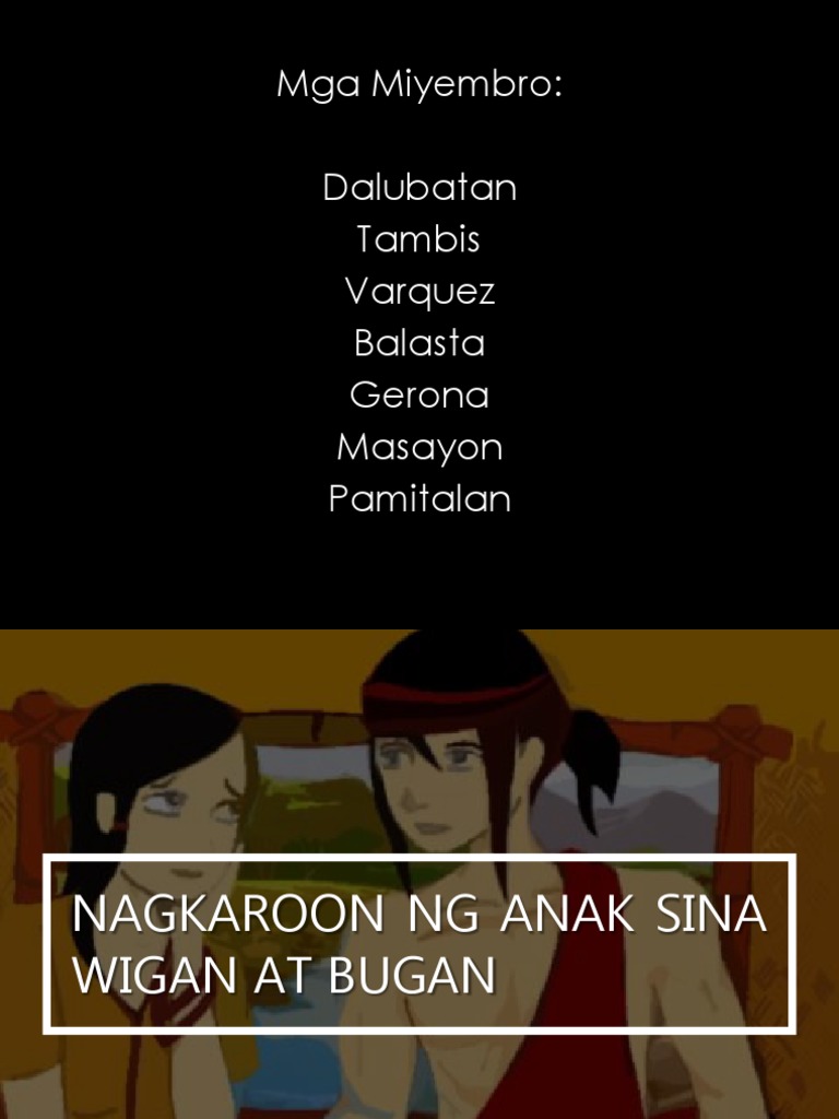 Nagkaroon ng Anak sina Wigan at Bugan