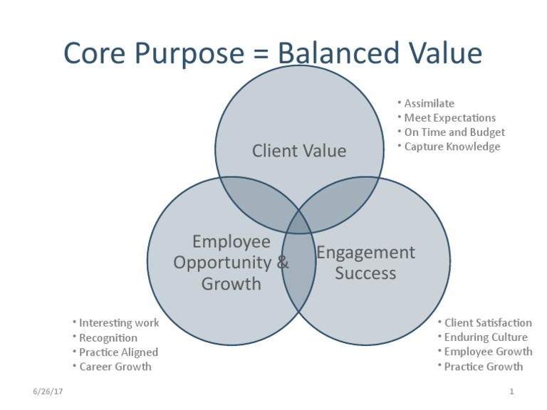 Balanced Value Model | PDF | Career & Growth | Business