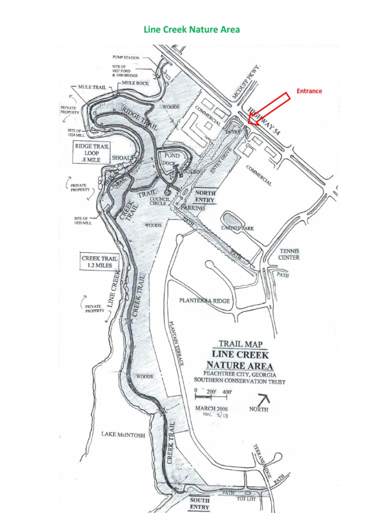 Line Creek Trail Map | PDF