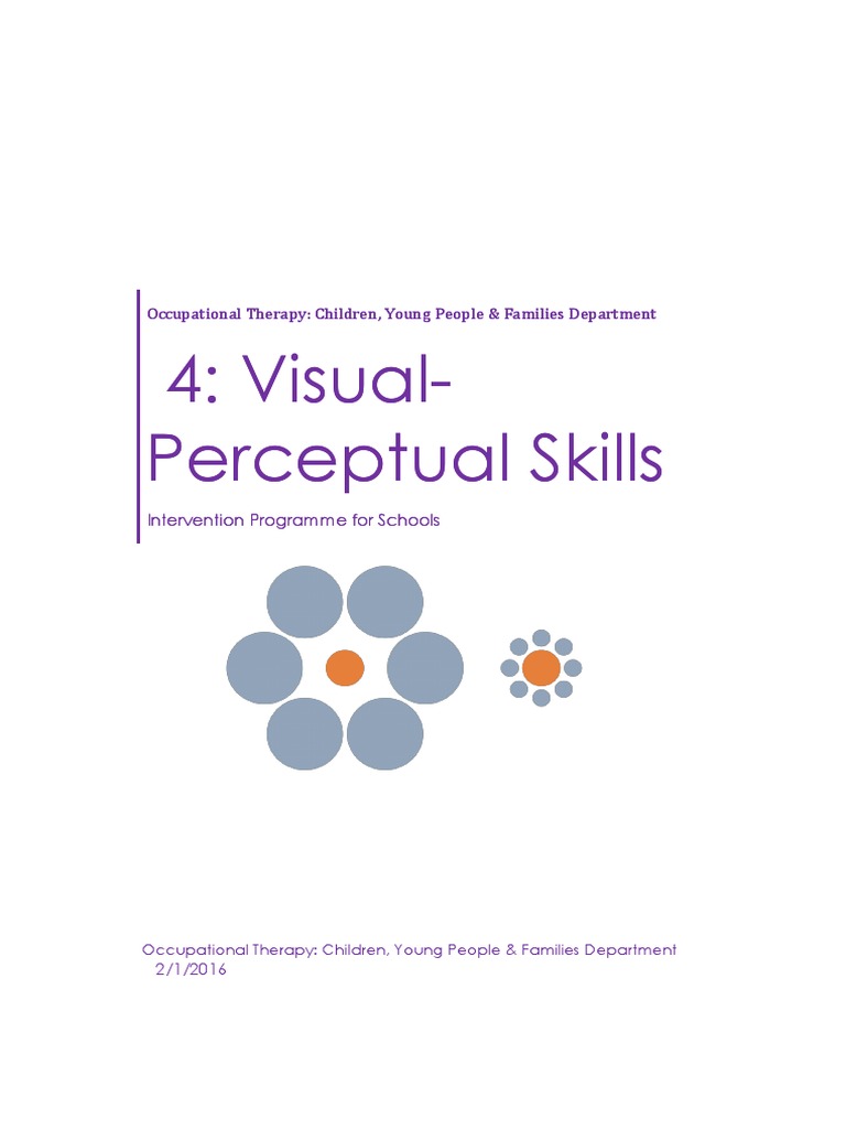 4 Visual Perception and Memory | PDF | Shape | Perception