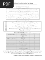 Escala de Performance Ecog | PDF | Autoajuda | Bem-estar
