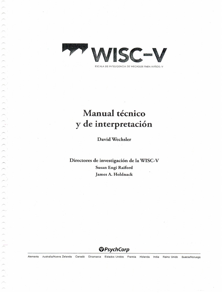 Wisc V | PDF