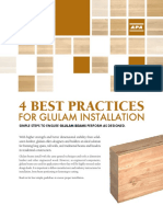 Glulam Connection Detail PDF | PDF | Beam (Structure) | Truss