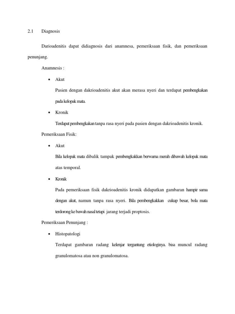 DAKRIOADENITIS | PDF