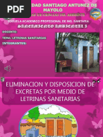 Tipos y Uso de Letrinas Sanitarias | PDF | Letrina | Tanque séptico