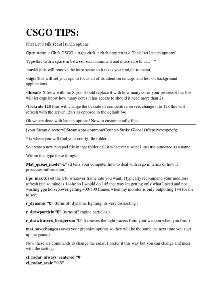 Csgo Tips | PDF | Computer File | Computing