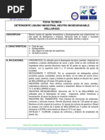 Ficha Tecnica Eucida Advanced | PDF | Detergente | Microbiología