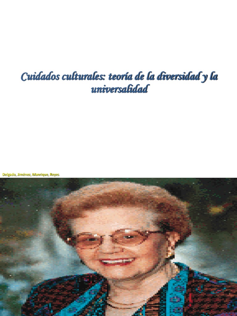 Teoria de Leininger | PDF | Enfermería | Teoría