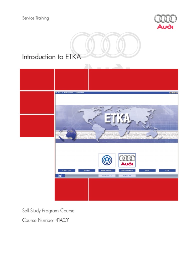 D4B802F7857-SSP 41A031 Introduction To ETKA PDF | PDF | Icon (Computing ...