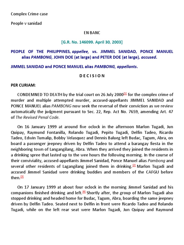 Complex Crime Case | PDF | Witness | Conspiracy (Criminal)